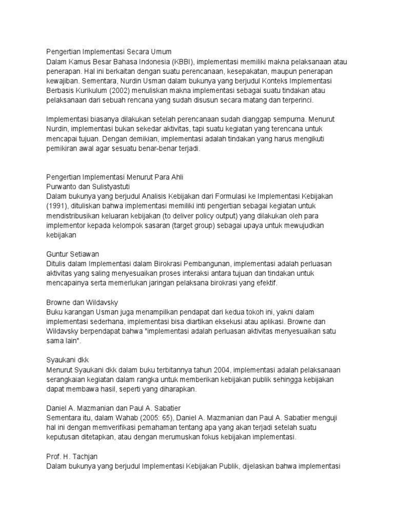 Implementasi | PDF