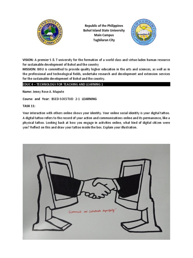 Educ-4 Digital Tattoo Mapute | PDF | Cyberbullying | Communication