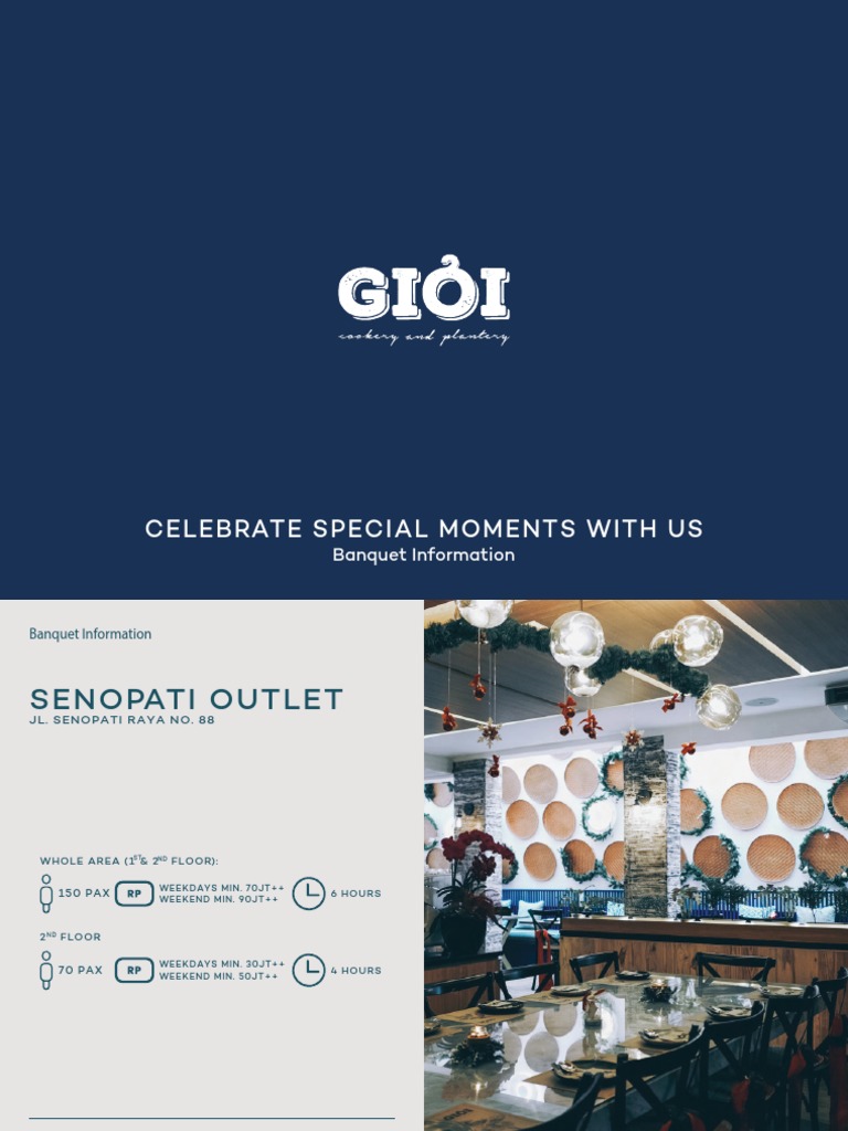 Banquet Kit Gioi 2023 | PDF