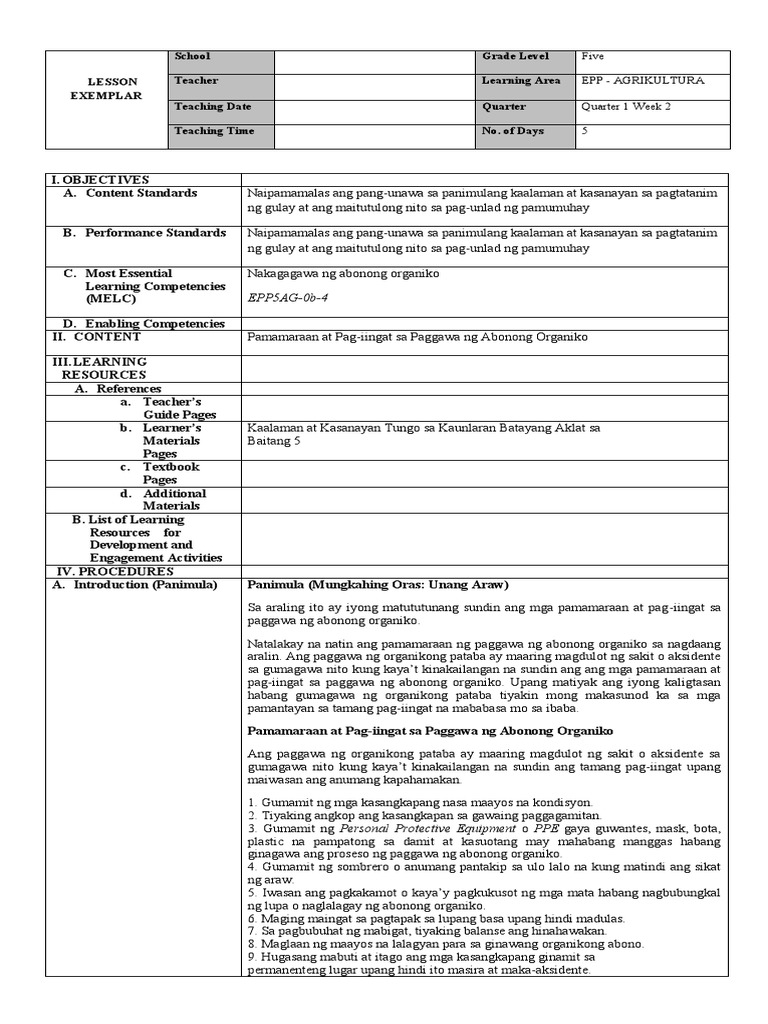 EPP AGRIkultura LE W2 | PDF