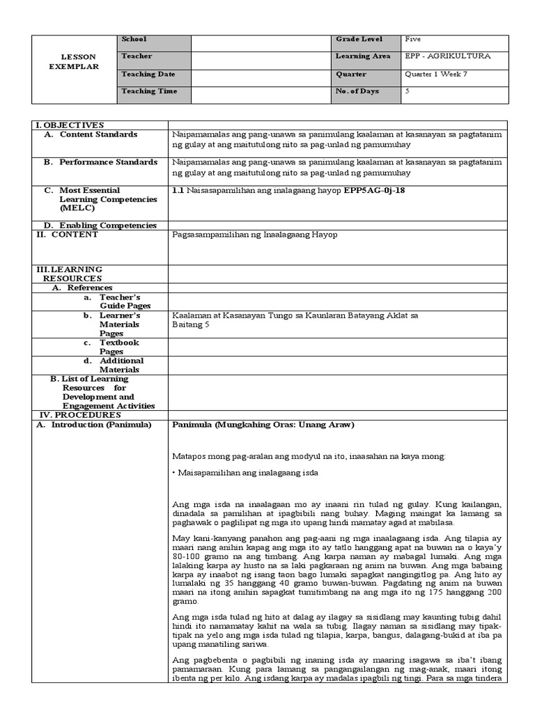 EPP AGRIkultura LE W7 | PDF