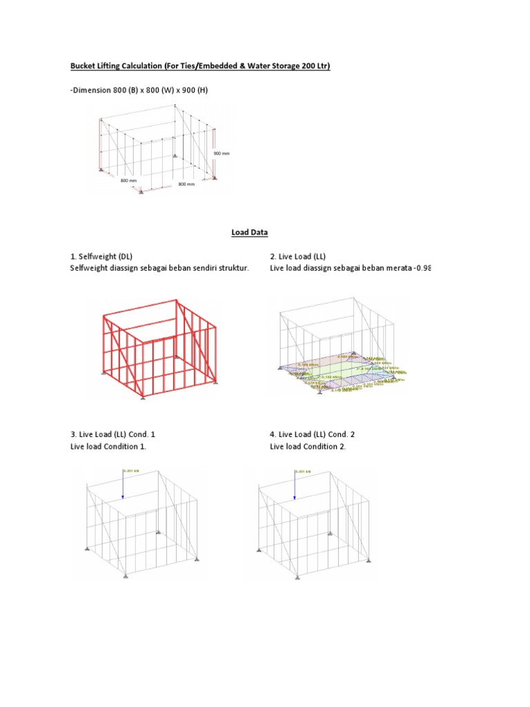 Structural Load Analysis Report | PDF | Science & Mathematics