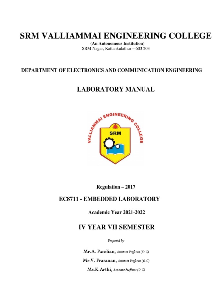 Esd Lab1 | PDF | Analog To Digital Converter | Microcontroller