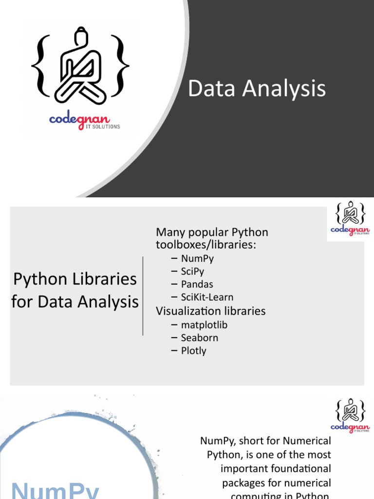 Data Analysis With Numpy Pdf Integer Computer Science Computer Programming 1882