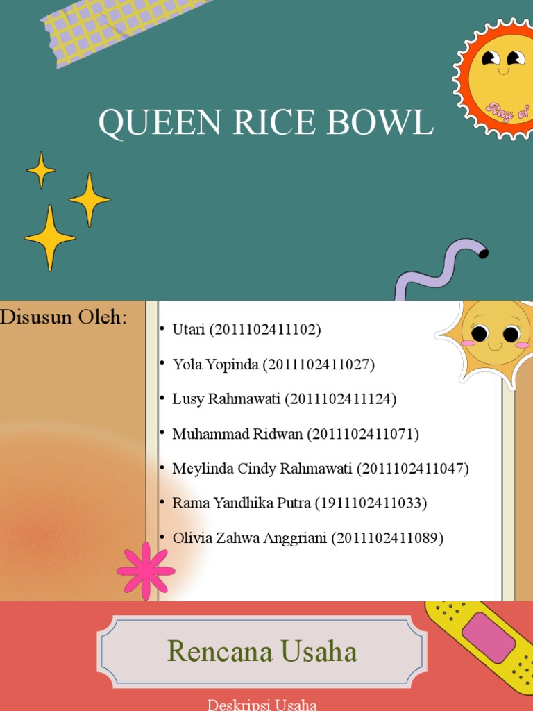 Queen Rice Bowl | PDF