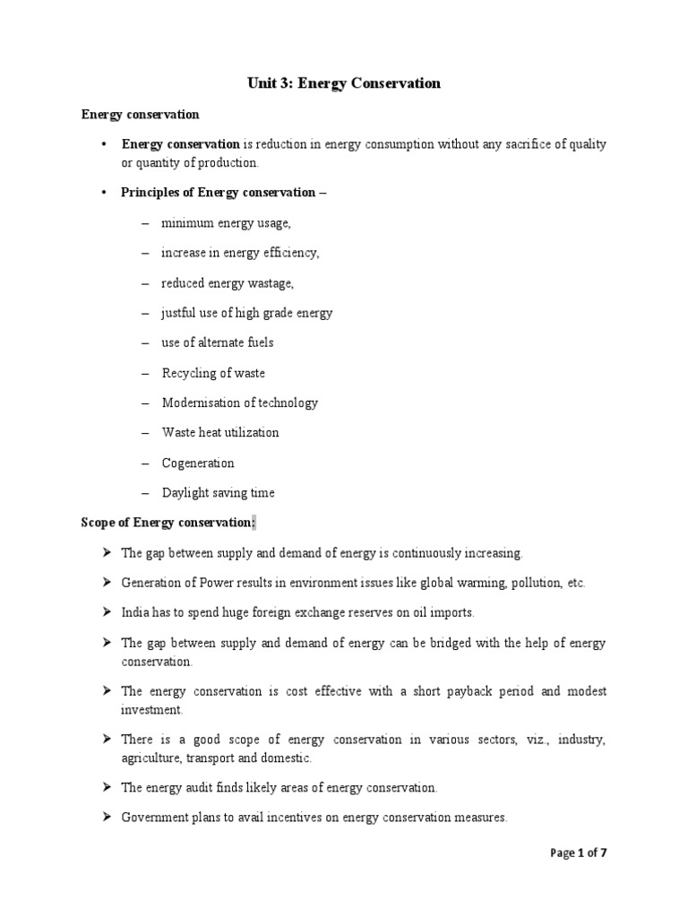 Energy Conservation | PDF | Pump | Energy Conservation
