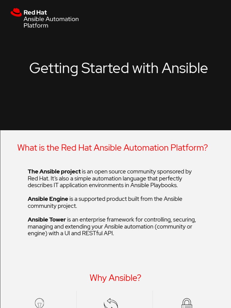 Fy20 Getting Started With Ansible Pdf Cloud Computing Computer Engineering 