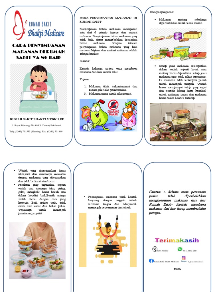 Leaflet Food Storage | PDF