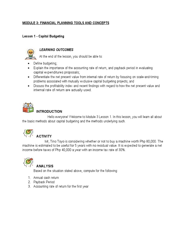 Evaluating Capital Budgeting Techniques | PDF | Cost Of Capital | Net ...
