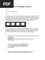 CP4P Week2 Keyboard Activity | PDF | Computer Keyboard | Keyboard Shortcut