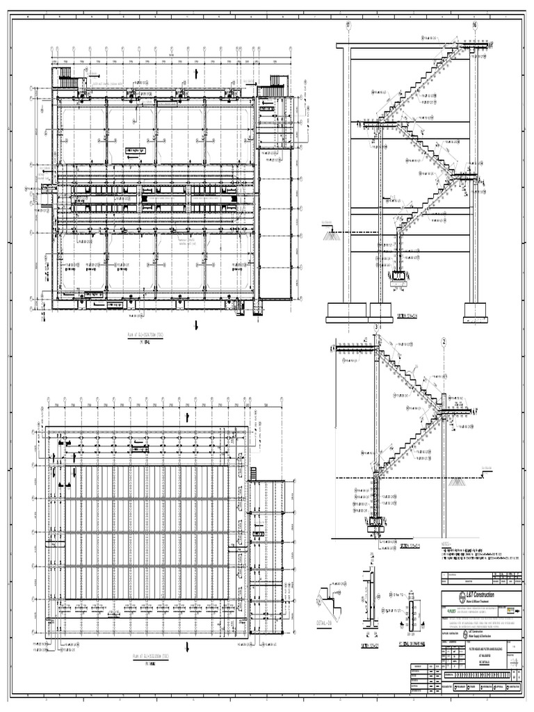 L&T Construction: PLAN AT EL (+) 529.750M (TOC) | PDF | Fresh Water | Engineering