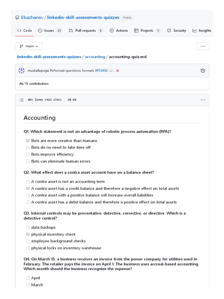 Linkedin-Skill-Assessments-Quizzes - Accounting-Quiz - MD at Main ...
