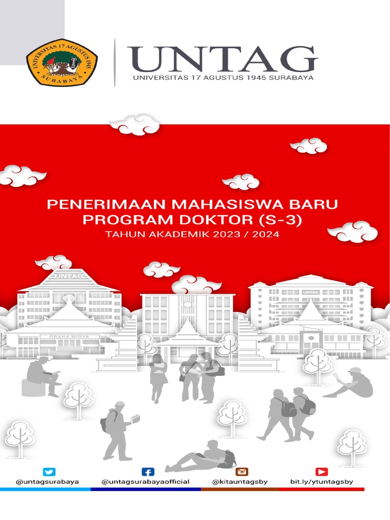 Brosur 2023 S-3 Untag Surabaya | PDF