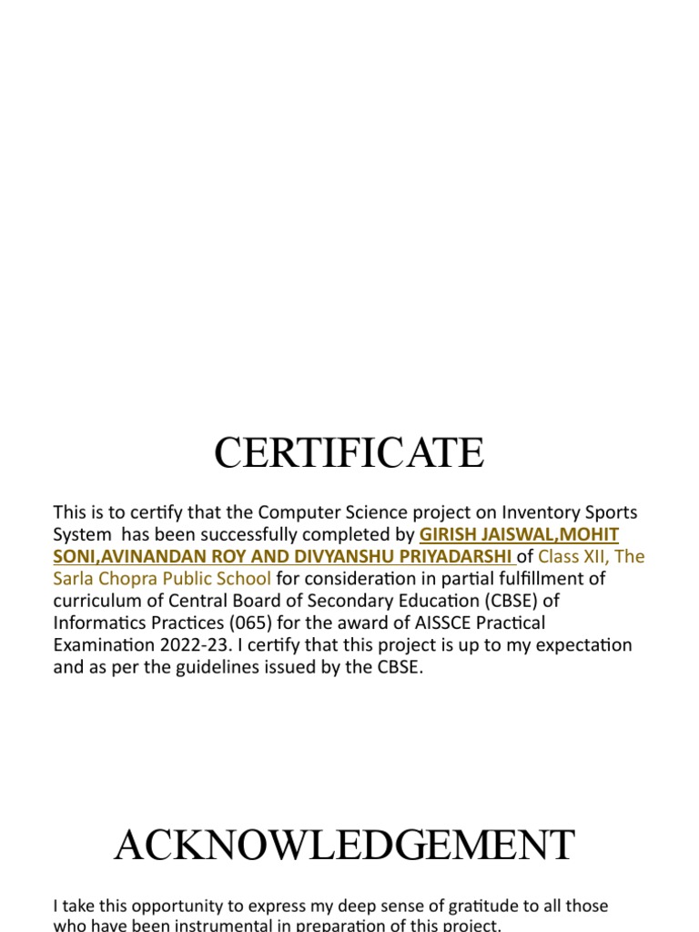 Project Synopsis | PDF | My Sql | Databases