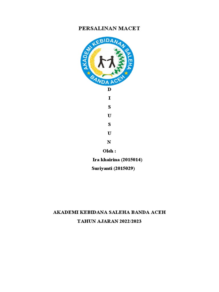 Penyebab dan Penanganan Partus Macet | PDF | Kesehatan Holistik