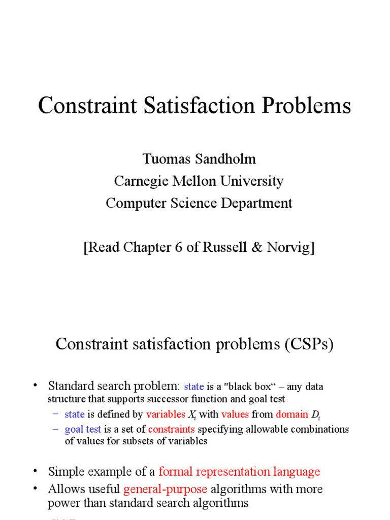 Csps | PDF | Theoretical Computer Science | Mathematical Logic