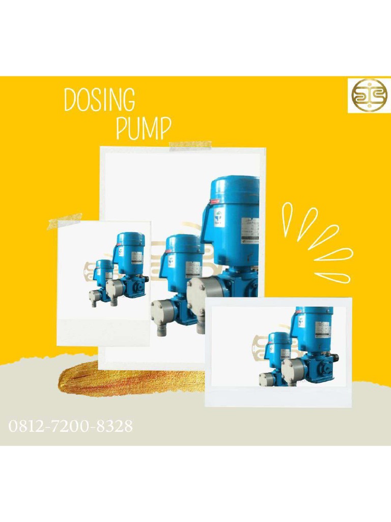 Dosing Metering Pump Tacmina SXDA 1 82 V | PDF