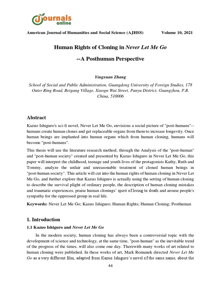 Li 2 | PDF | Posthuman | Human