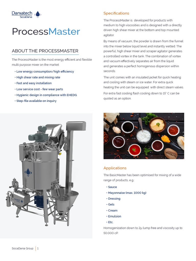 ProcessMaster Data Sheets | Download Free PDF | Valve | Pump