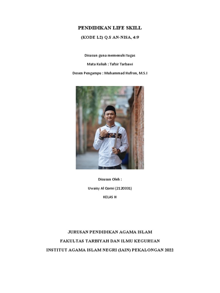 Pendidikan Life Skill | PDF