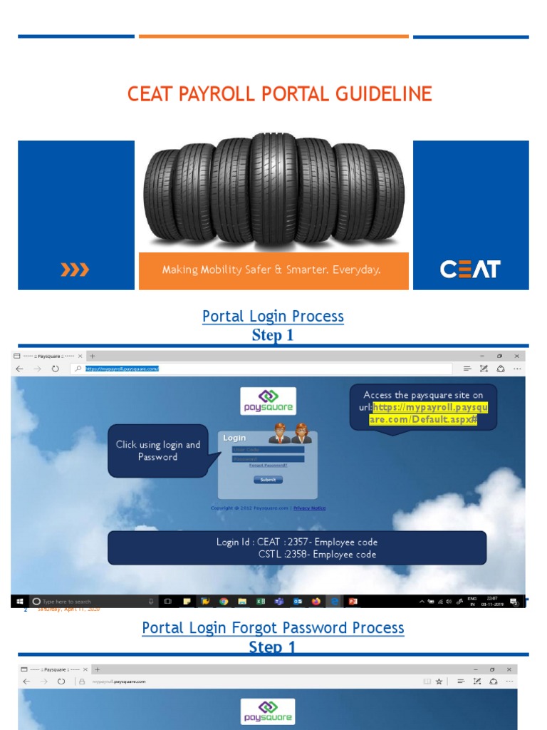 Portal Presentation (1) | PDF | Password | Login