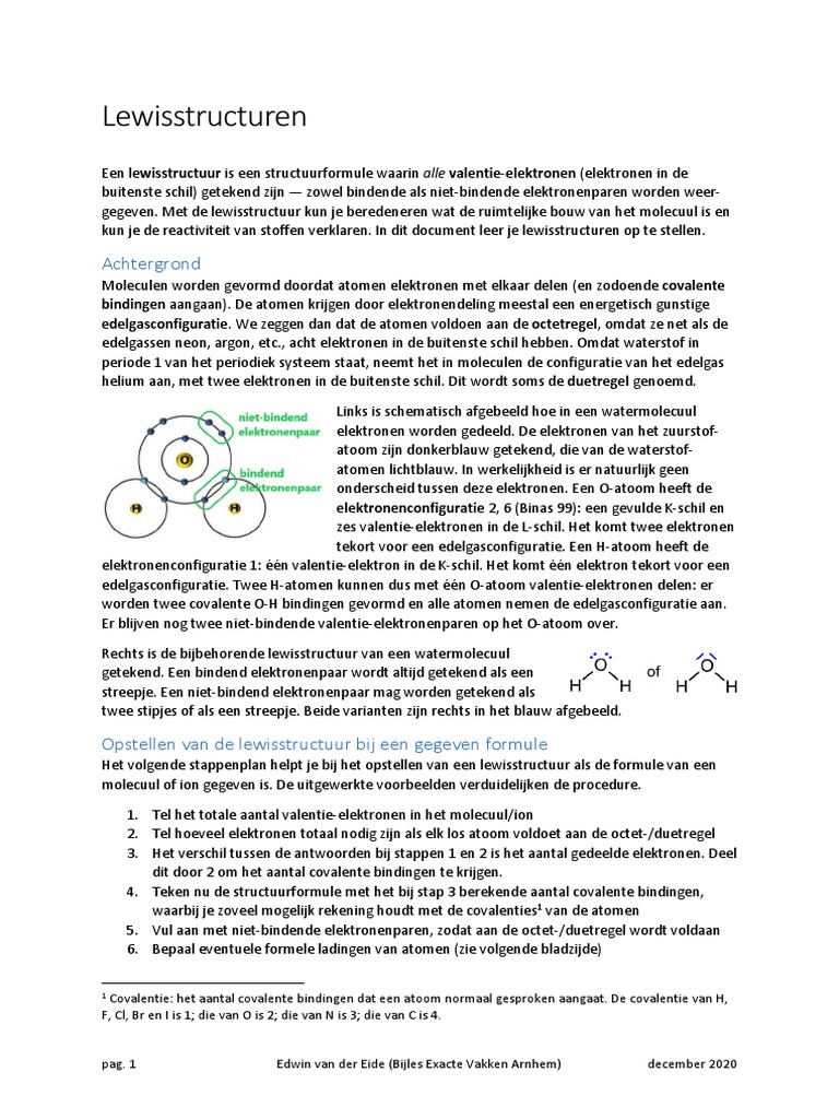 Lewisstructuren 1 | PDF