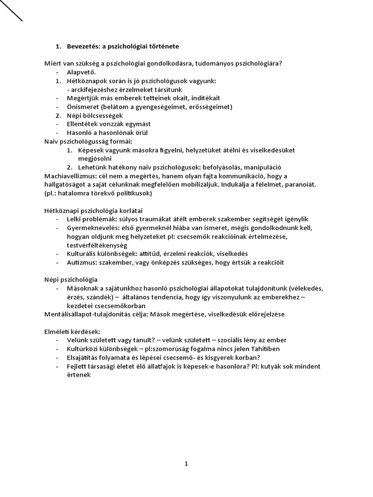 Teljes Pszicho | PDF