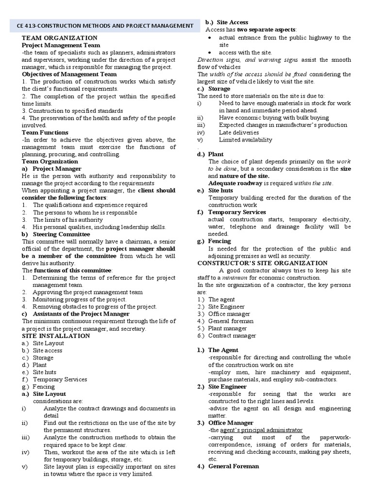 Project Management Team | PDF | Project Management | Specification (Technical Standard)