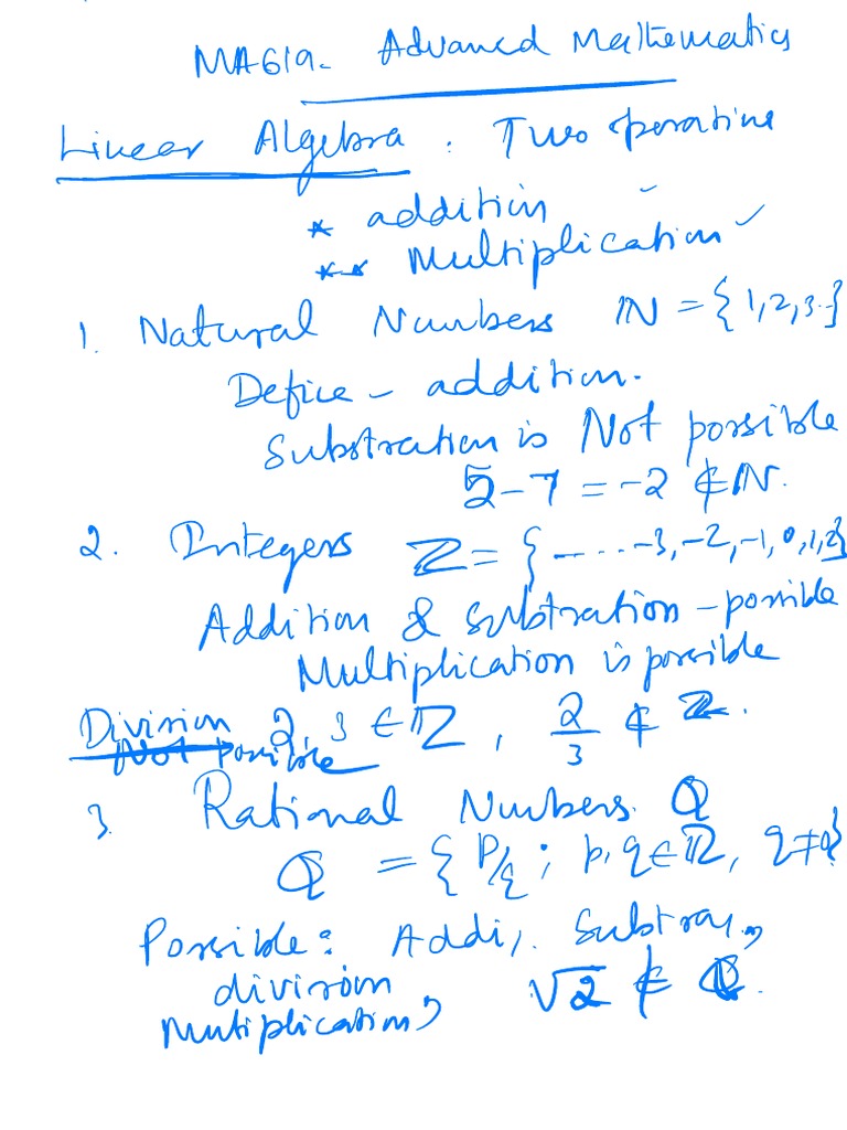 Advanced Mathematics MTech | PDF | Equations | Mathematics