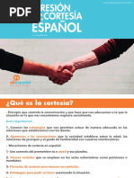 Expresiones y Fórmulas de Cortesía | PDF | Comunicación
