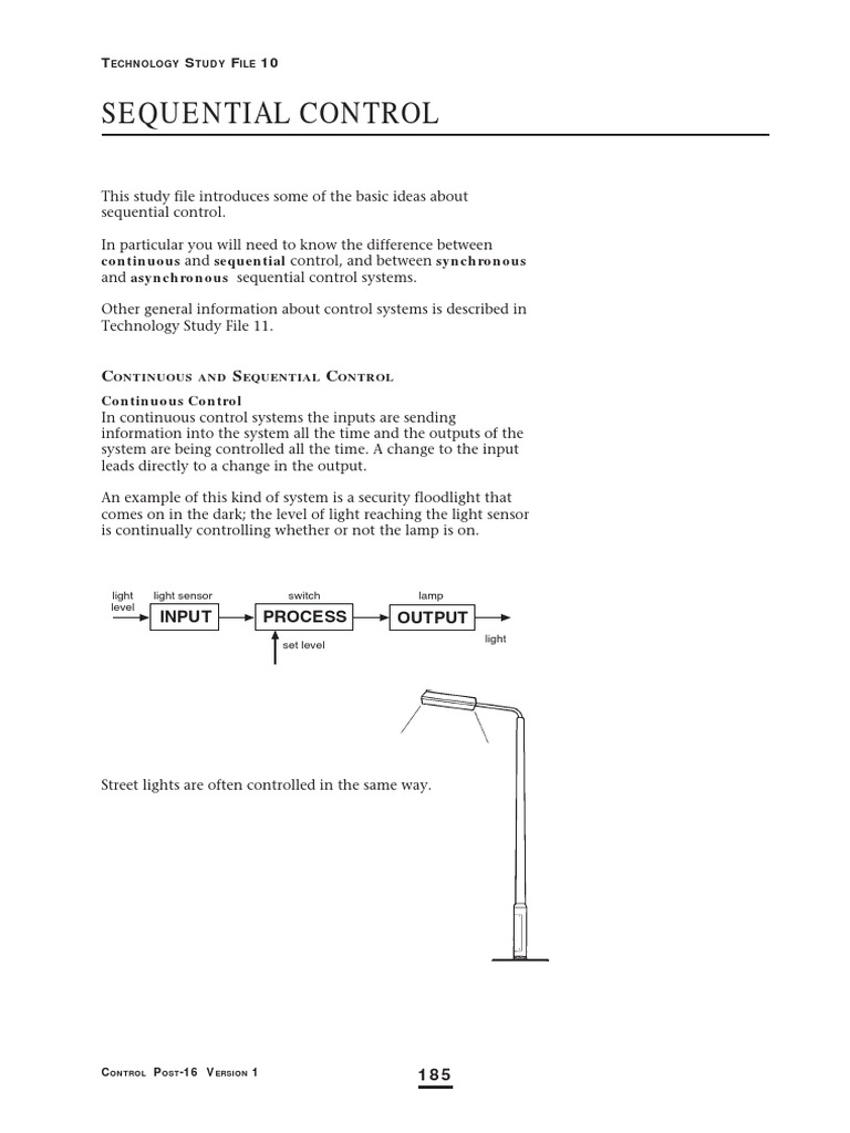 5..TOPIC 3_SEQUENTIAL CONTROL | PDF | Programmable Logic Controller | Control System