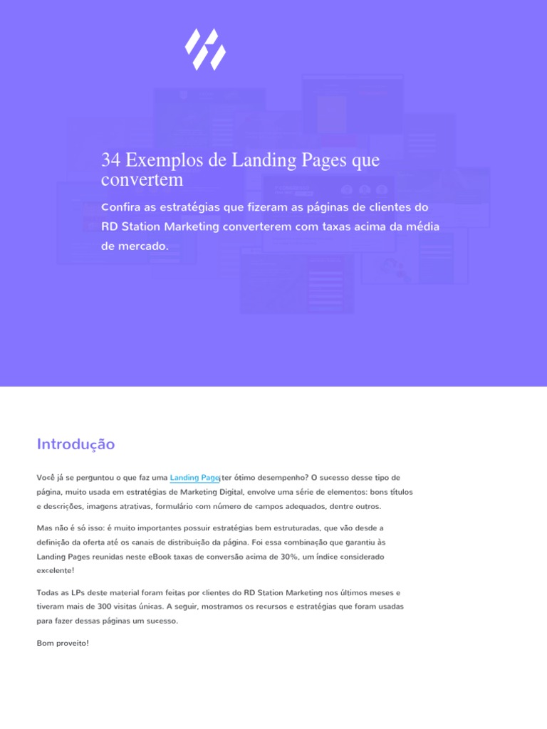 Exemplos de Landing Pages | PDF | Marketing | Marketing digital