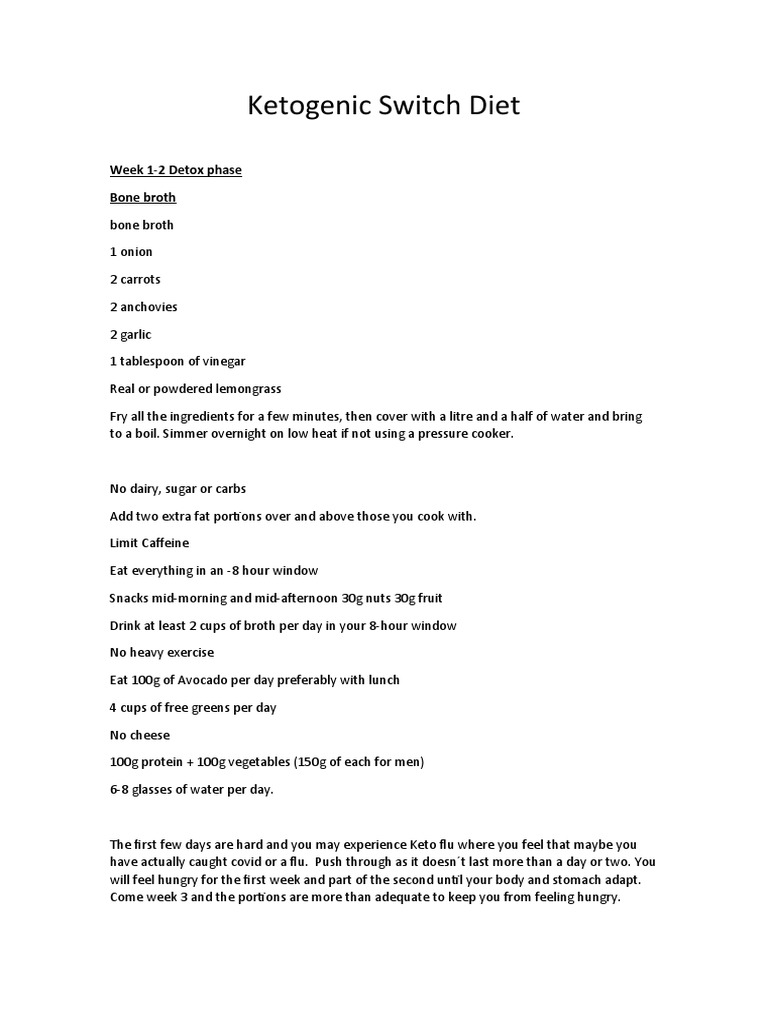 Ketogenic Switch Diet Recipes by Phase | PDF | Curry | Zucchini