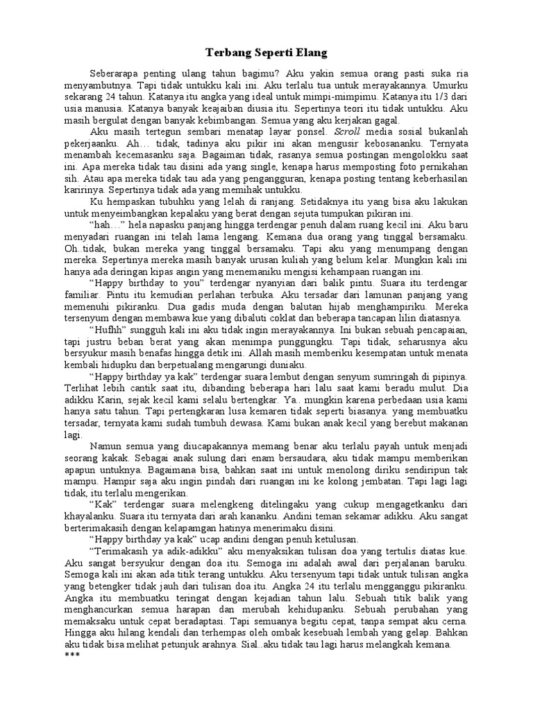 Refleksi Usia 24: Tantangan dan Harapan | PDF | Pengembangan Diri | Fiksi Misteri, Thriller ...