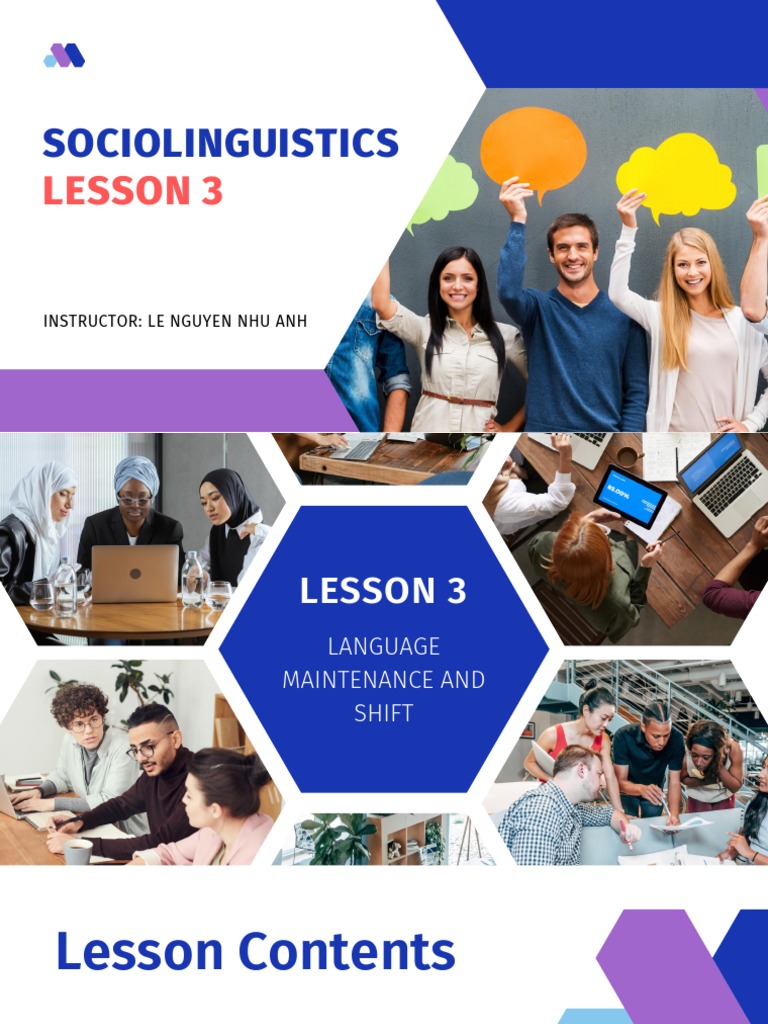 Sociolinguistics Lesson 3 Lecture Slides Pdf English Language