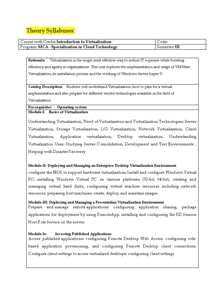 I2v Pov Av | PDF | Virtualization | Remote Desktop Services