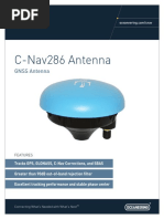 CNAV - C-Nav GNSS Correction Services | PDF | Communications Satellite ...