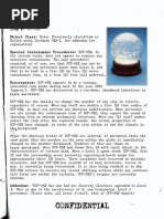 SCP Document Template | PDF