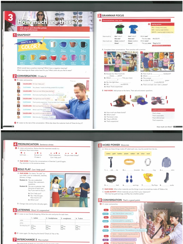 Textbook Unit3 | PDF