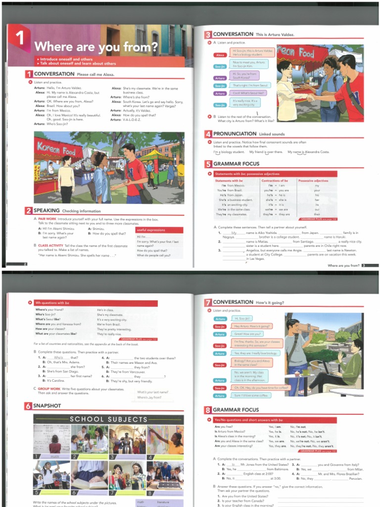 Textbook Unit1 | PDF