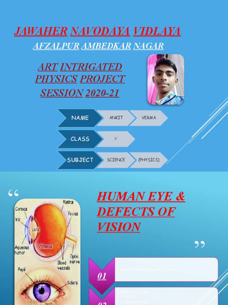Ankit Verma PHYSICS | PDF | Eye | Human Eye