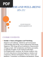 VAC - The Art of Being Happy Syllabus | PDF | Happiness | Well Being