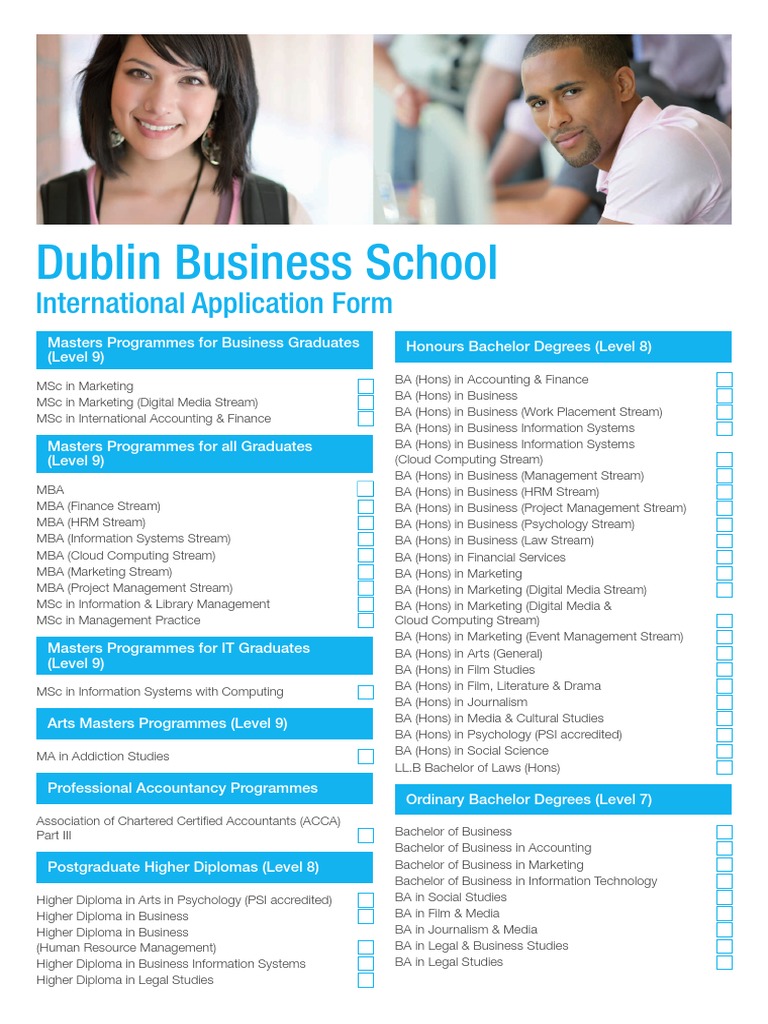 International Student Application Guide | PDF | Bachelor's Degree | Bachelor Of Arts