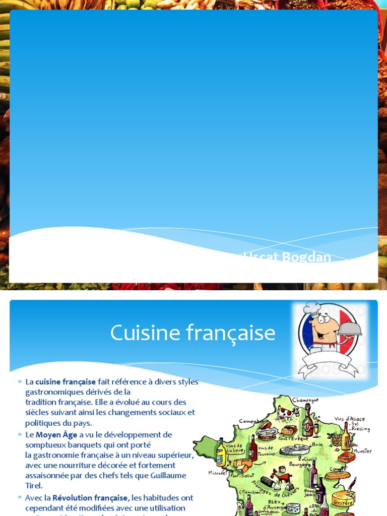 La Cuisine Francaise | PDF | Cuisine française | Cuisine du Moyen-Orient