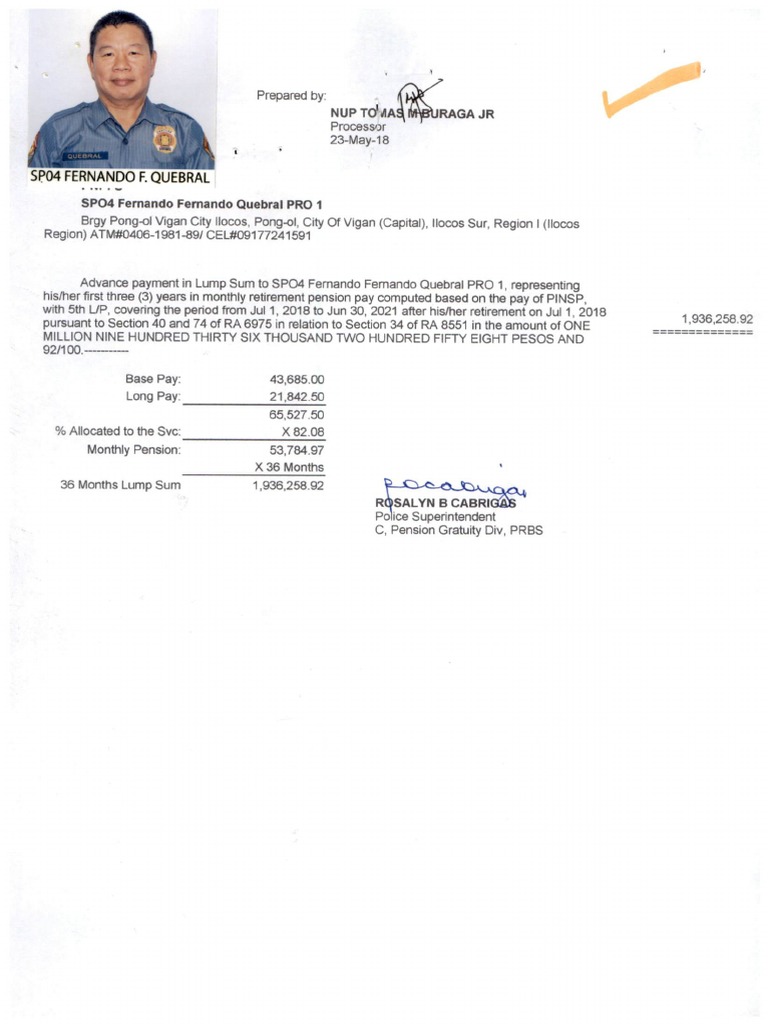 Quebral, Fernando Fernando - Ls | PDF