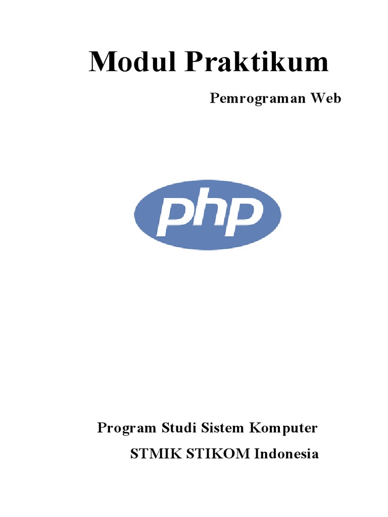 MODUL Pemrograman Web | PDF | Komputer