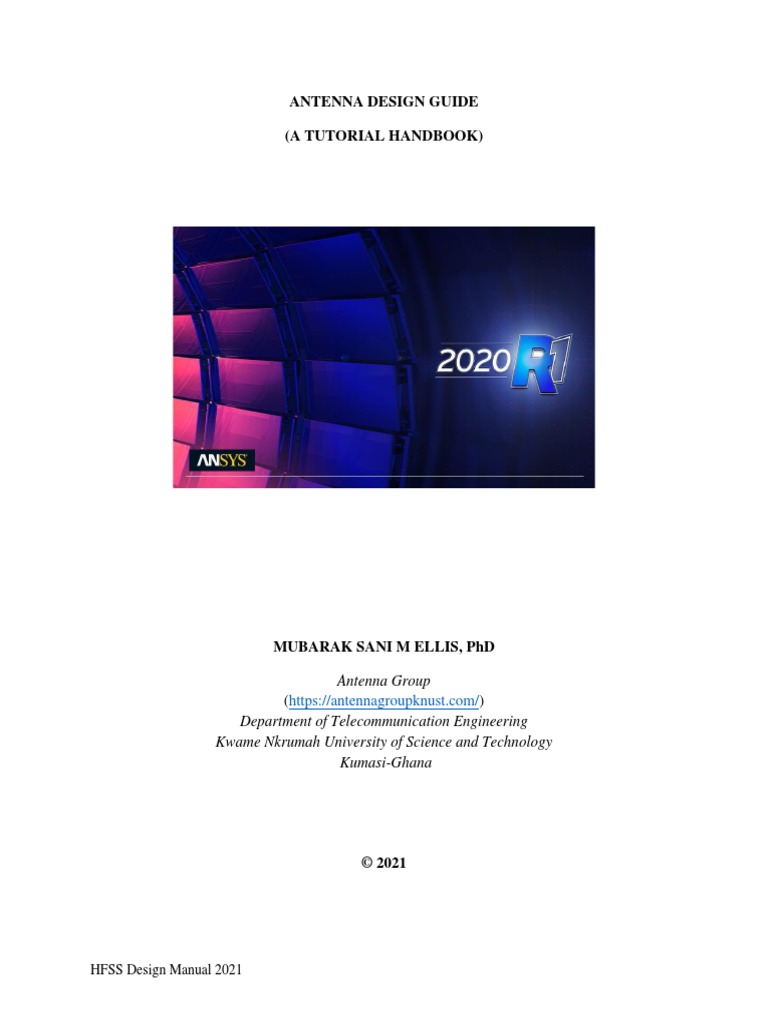 HFSS Design Guide | Download Free PDF | Antenna (Radio) | Waveguide