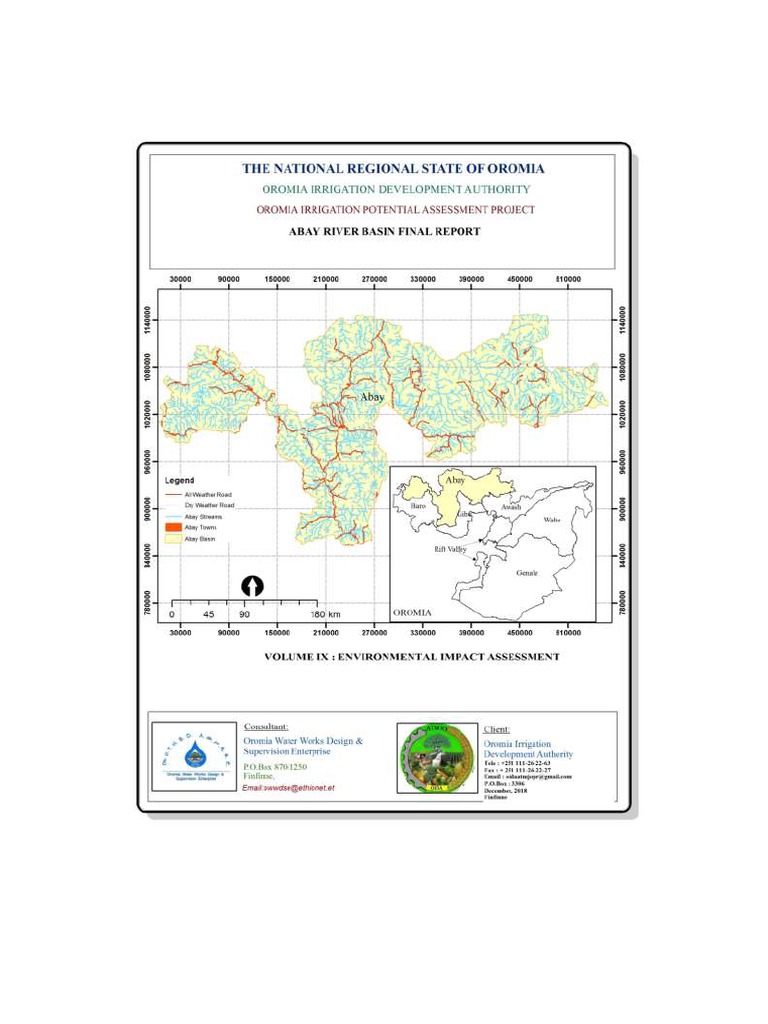 Abay Basin EIA Final Report | PDF | Environmental Impact Assessment | Sustainability