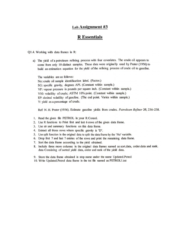 Lab Assignment 3 Pdf
