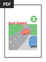 CENG 322 Lecture - Spot Speed Studies | PDF | Radar | Traffic